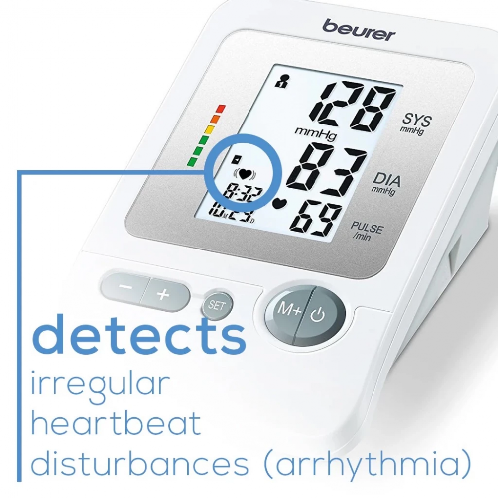 Beurer Upper Arm Blood Pressure Monitor, BM26 - Fu Kang Online Store