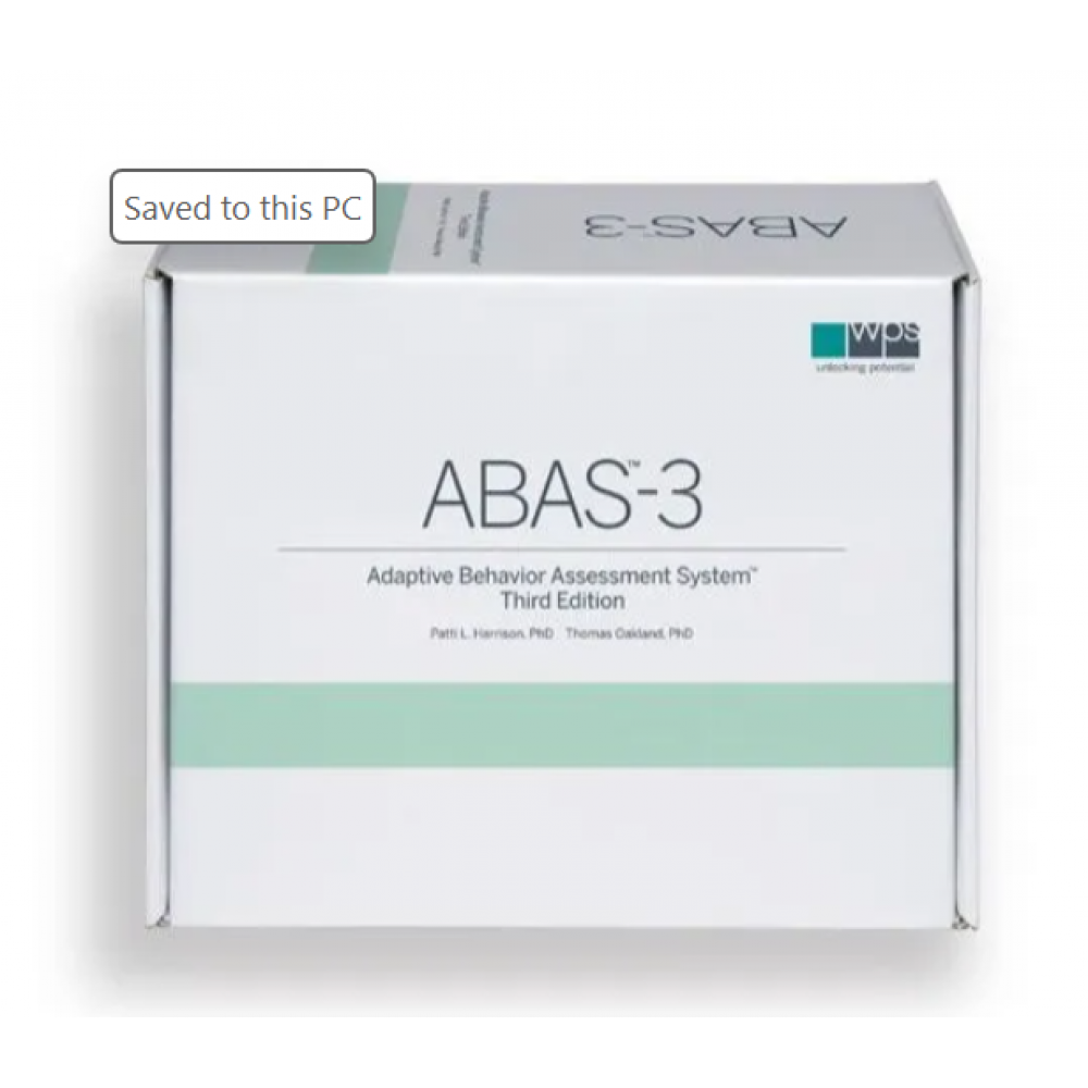 (ABAS®-3) Adaptive Behavior Assessment System, Third Edition - Fu Kang ...