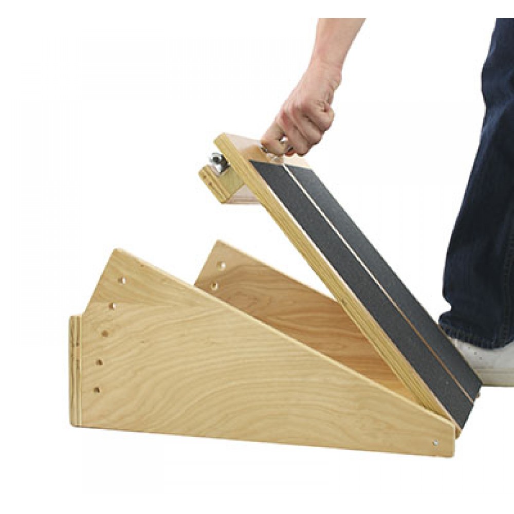 Incline Board - 5-level Wooden - 5, 10, 15, 20, 25 Degree Elevation ...