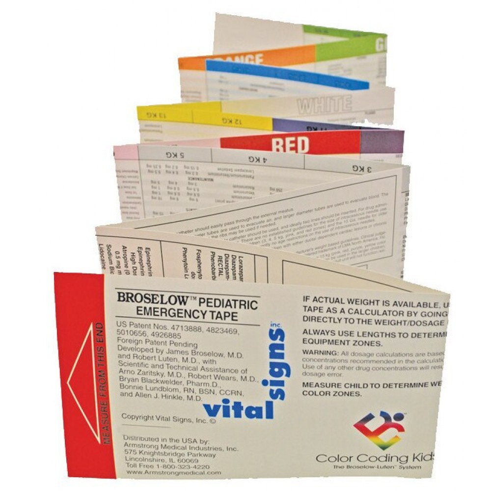 Broselow Pediatric Emergency Tape - Fu Kang Online Store