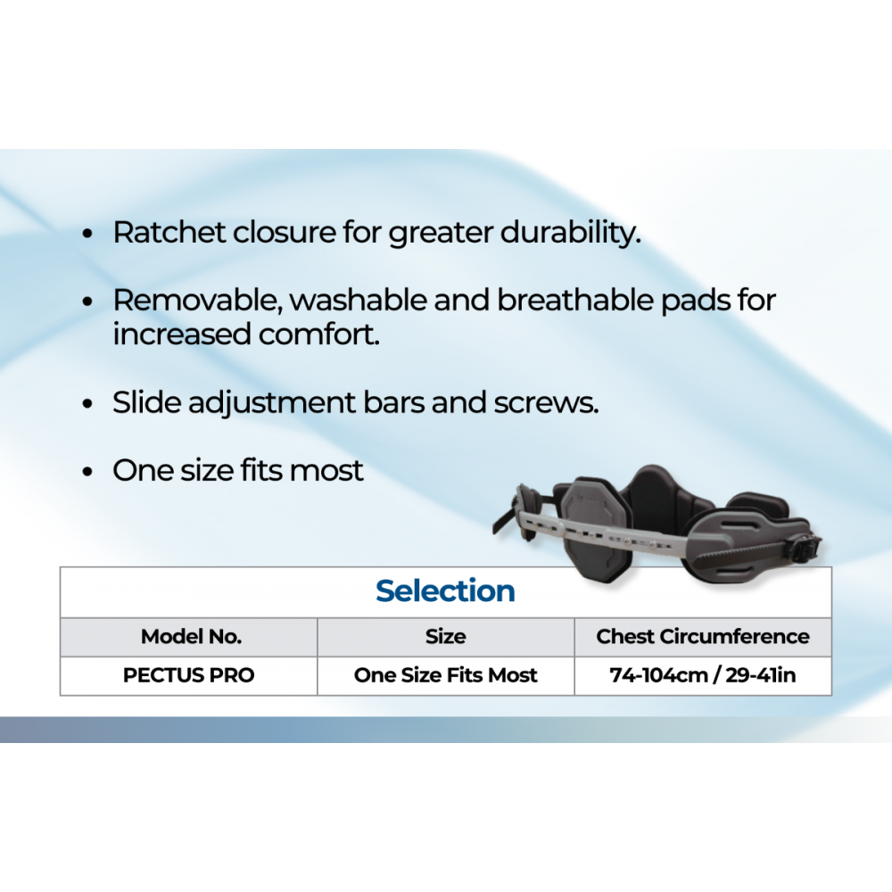 Pectus Pro - Pectus Carinatum Orthosis - Fu Kang Online Store