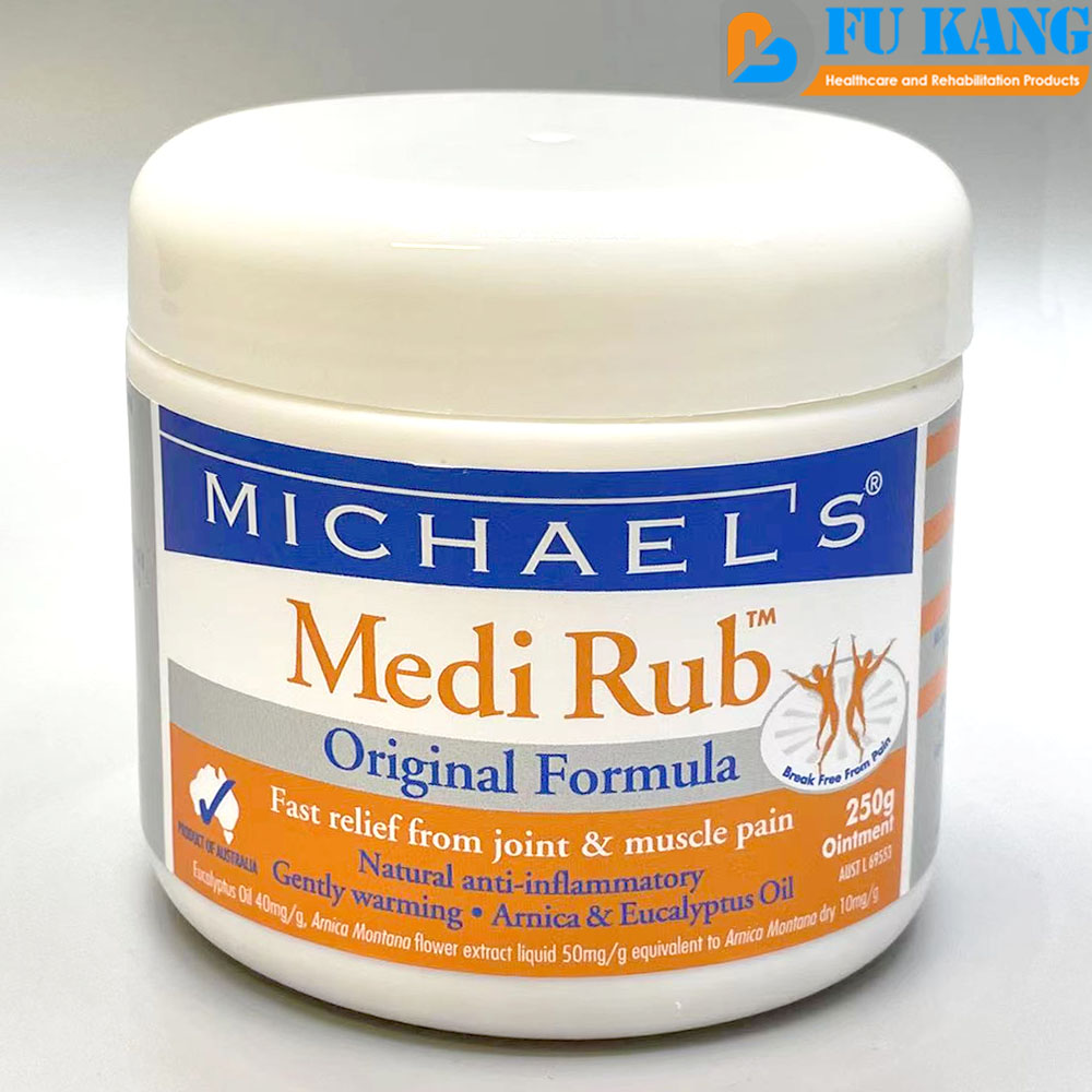 Michaels Medirub Pain Relief Medicated Rub 225g - Fu Kang Healthcare ...