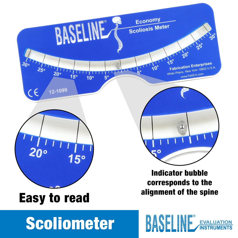 Baseline Plastic Scoliosis Meter - Scoliometer - Fu Kang Healthcare ...