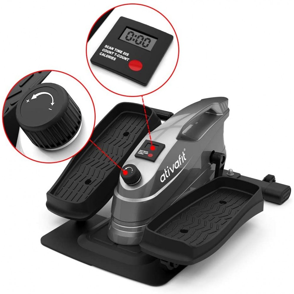 ATIVAFIT Under Desk Mini Elliptical Bike Pedal Exerciser - Fu Kang ...