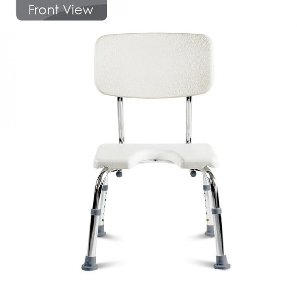 BION Shower Stool with Back Rest - Fu Kang Healthcare Shop Online