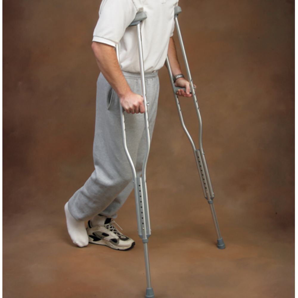 Aluminium Adjustable Crutches - Axillary Crutches - Adjustable Axillary ...