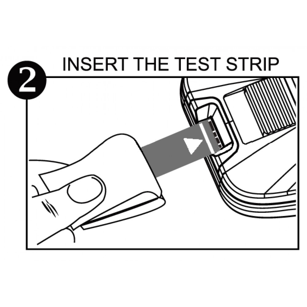 Blood Glucose Test Strip - Glucometer Test Strip - Diabetic Test Strip ...