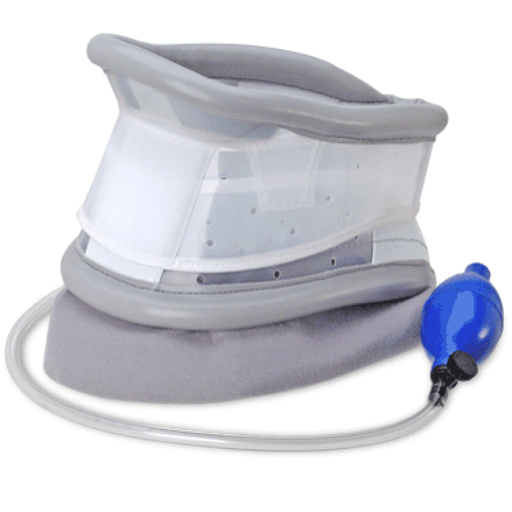 Trulife Pneu-Trac Neck Traction Collar - Inflatable Home Neck Traction ...