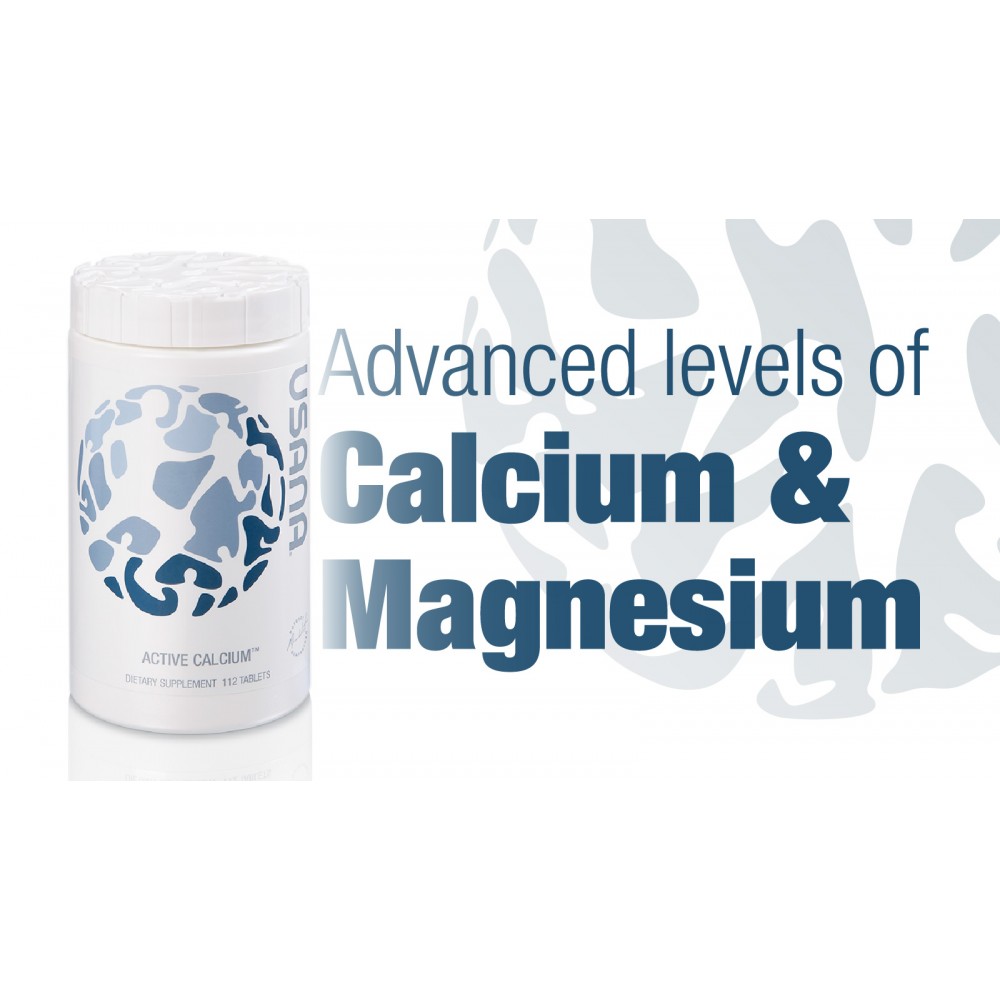 USANA Active Calcium - Active Calcium - 活力钙镁片 - 补钙 - Calcium Tablet ...